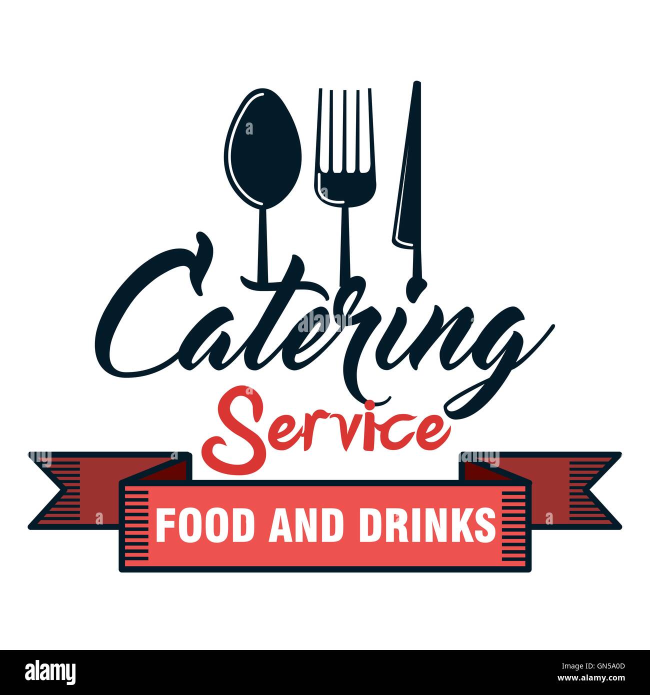 catering delicious food icon Stock Vector Image & Art - Alamy