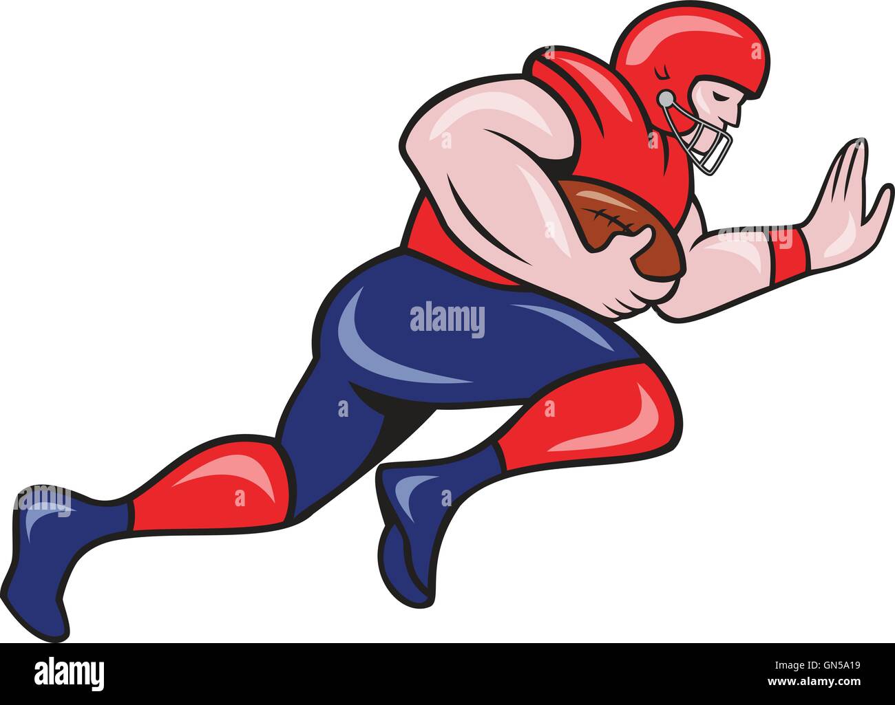 Man running back view Cut Out Stock Images & Pictures - Alamy