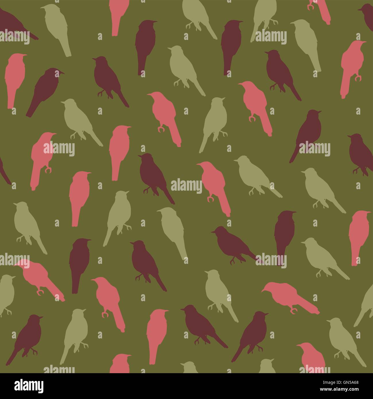 Birds collage Stock Vector Images - Alamy