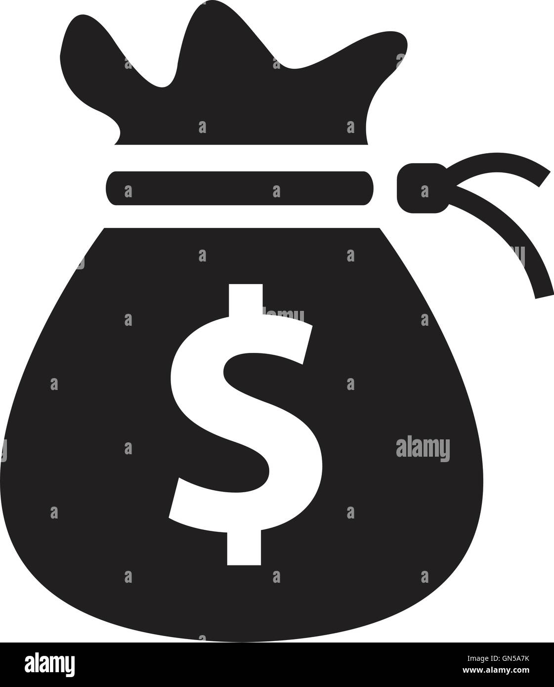 Purse money coin hand Stock Vector Images - Alamy