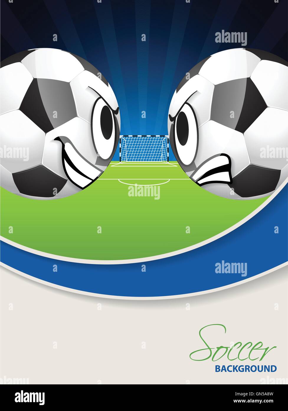 Football ground poster hi-res stock photography and images - Alamy