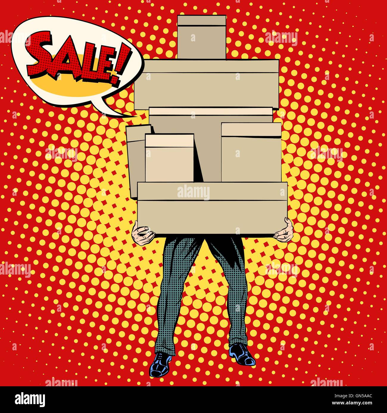 Shipping shopping Stock Vector Images - Alamy