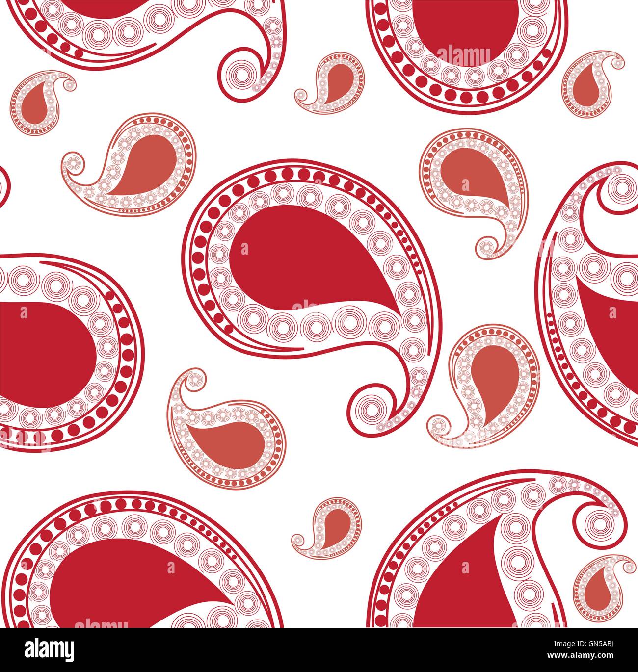 Indian paisley patterns Stock Vector Images - Alamy