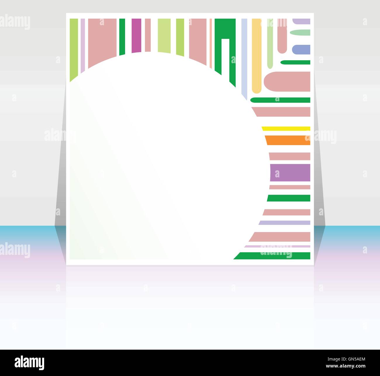 stroke shape frame design elements with blank frame, vector background ...