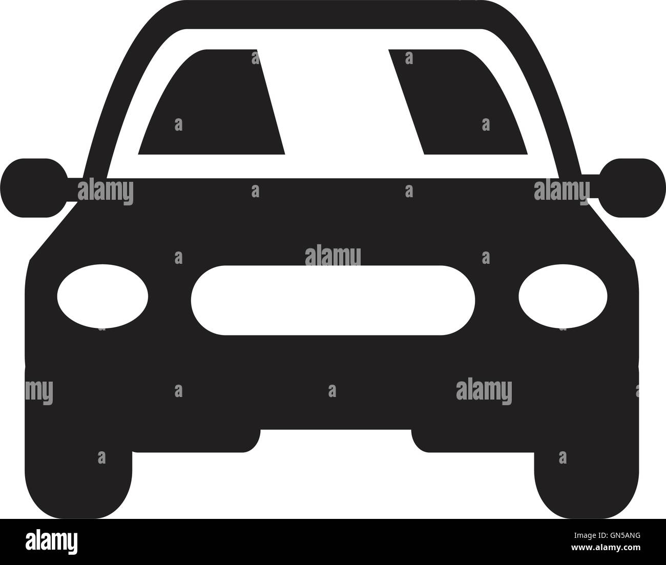 Car icon Stock Vector Images - Alamy