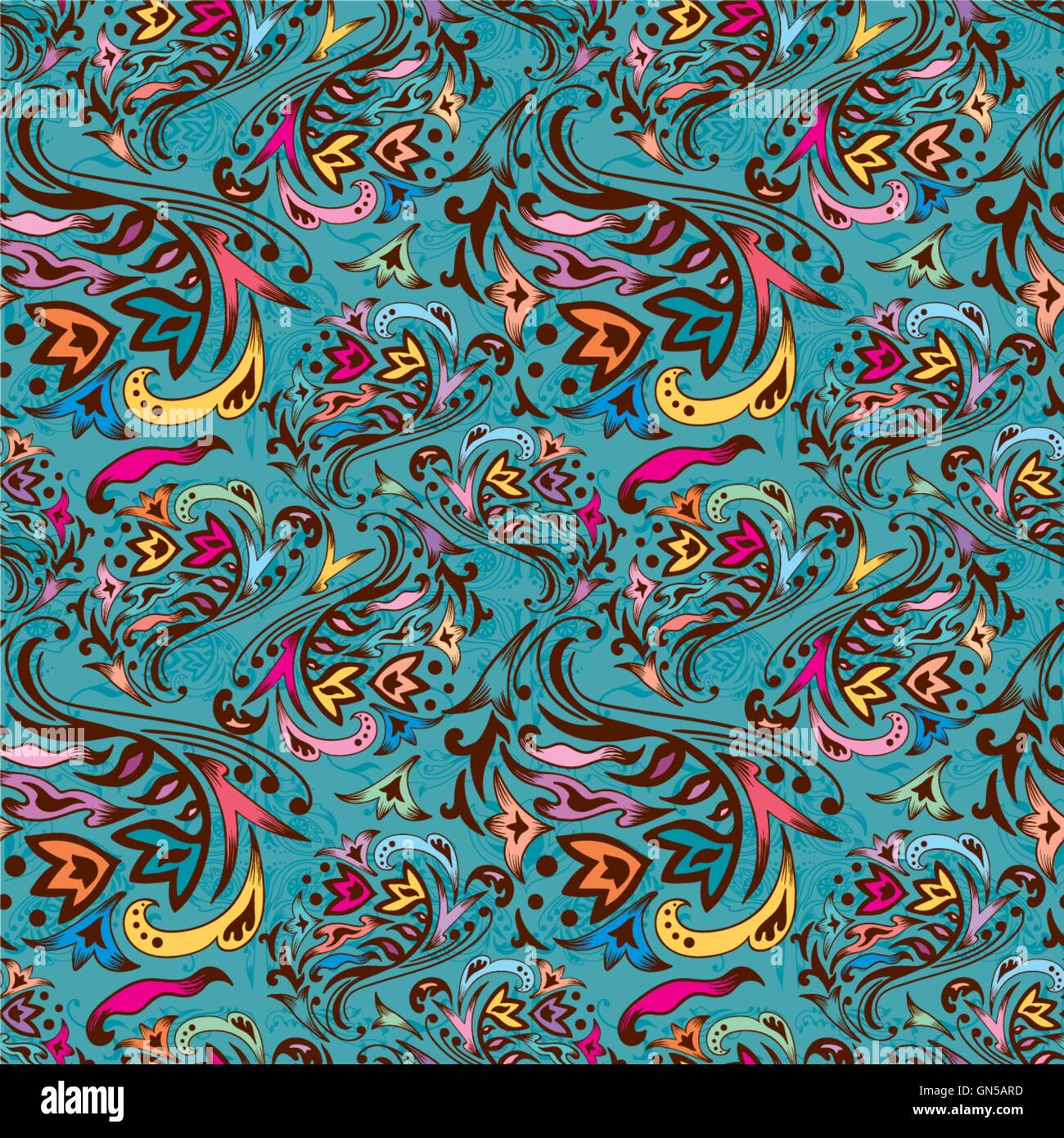 Abstract swirl pink turquoise Stock Vector Images - Alamy