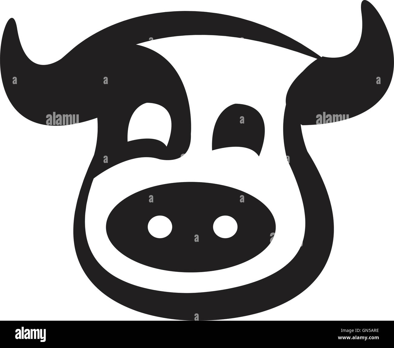 Head abstract icon Stock Vector Images - Alamy