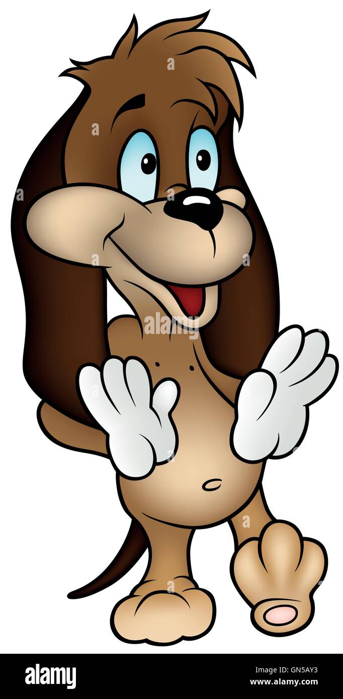 Dog ears cartoon hi-res stock photography and images - Alamy