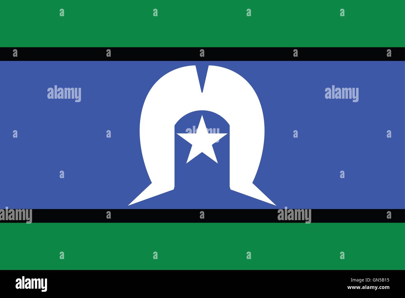 Torres strait islander flag hi-res stock photography and images - Alamy
