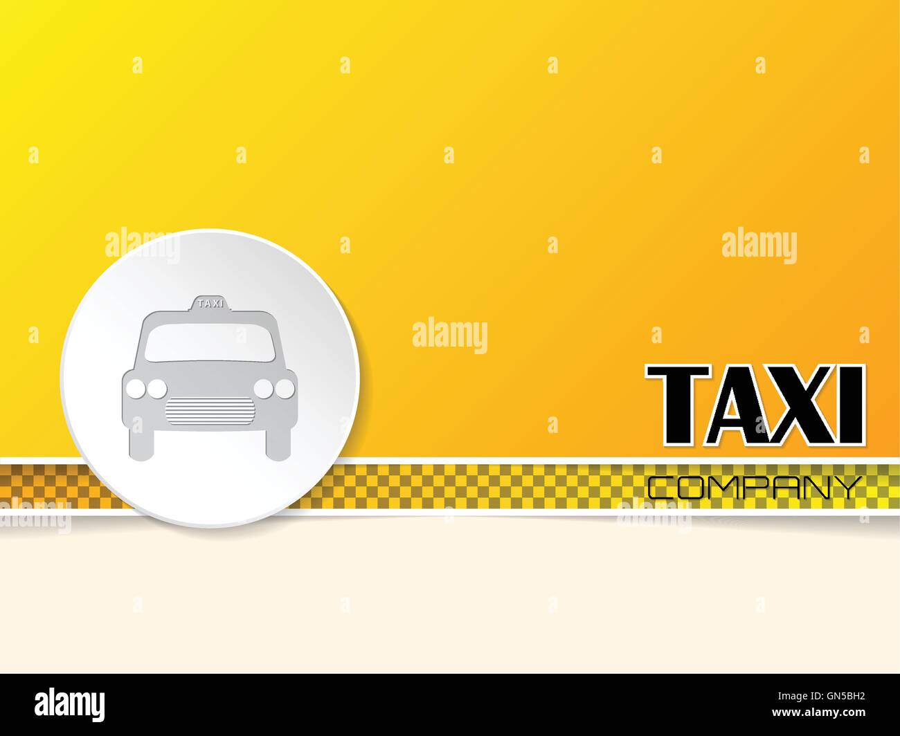 Taxi text on orange background with taxi badge Stock Vector Image & Art ...