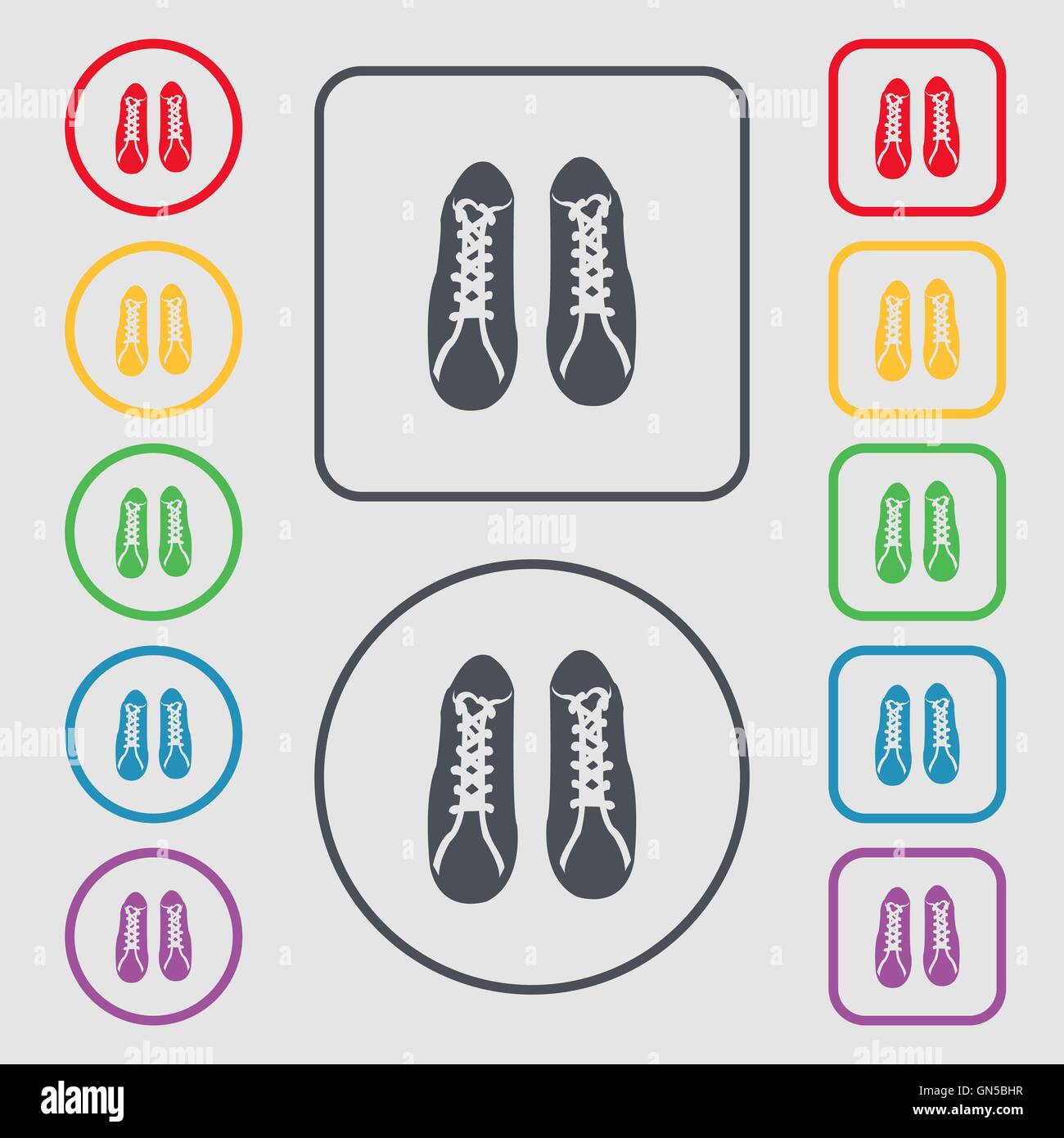 Walking frame not person Stock Vector Images - Alamy