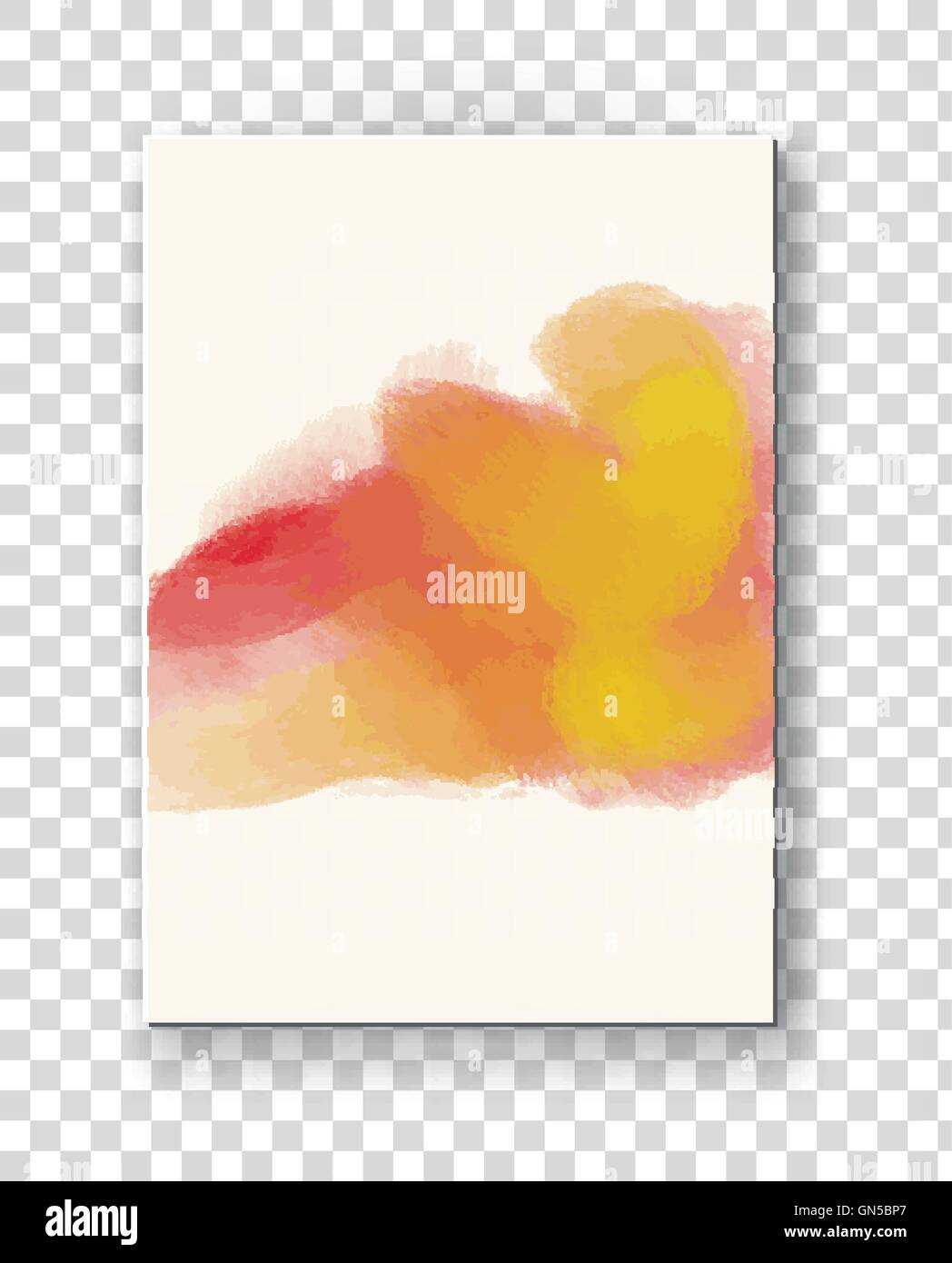 Brochure with Multicolored Blured Backgrounds Stock Vector Image & Art ...