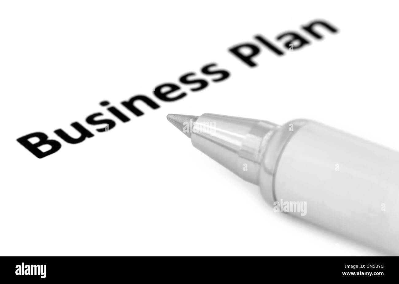 Business plan paper hi-res stock photography and images - Alamy