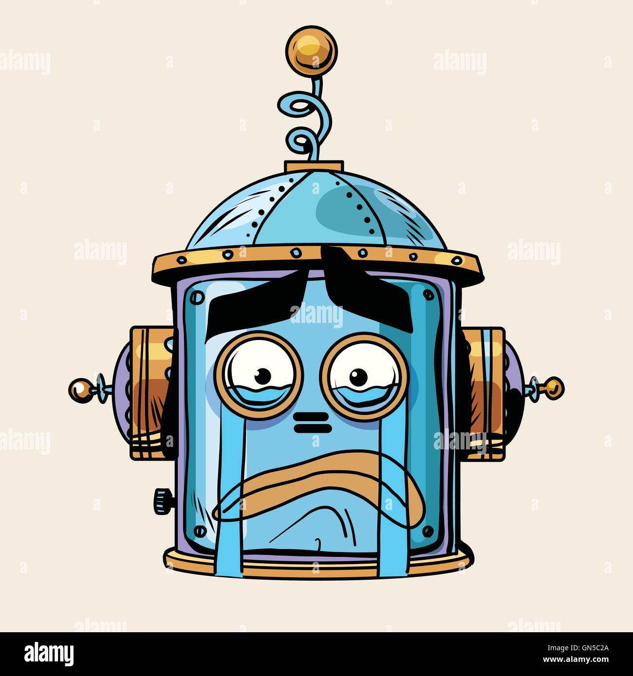 Emoticon crying hi-res stock photography and images - Alamy