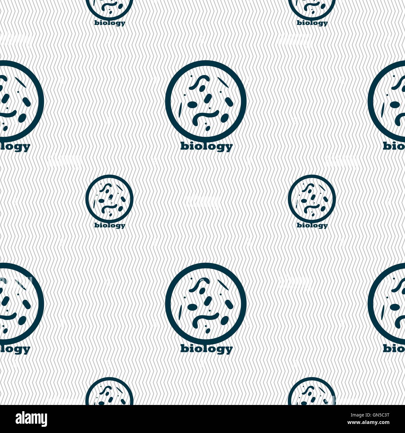 Human cell under microscope Stock Vector Images - Alamy