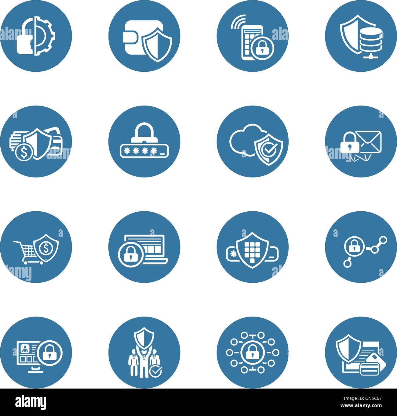 Symbol of security Stock Vector Images - Alamy