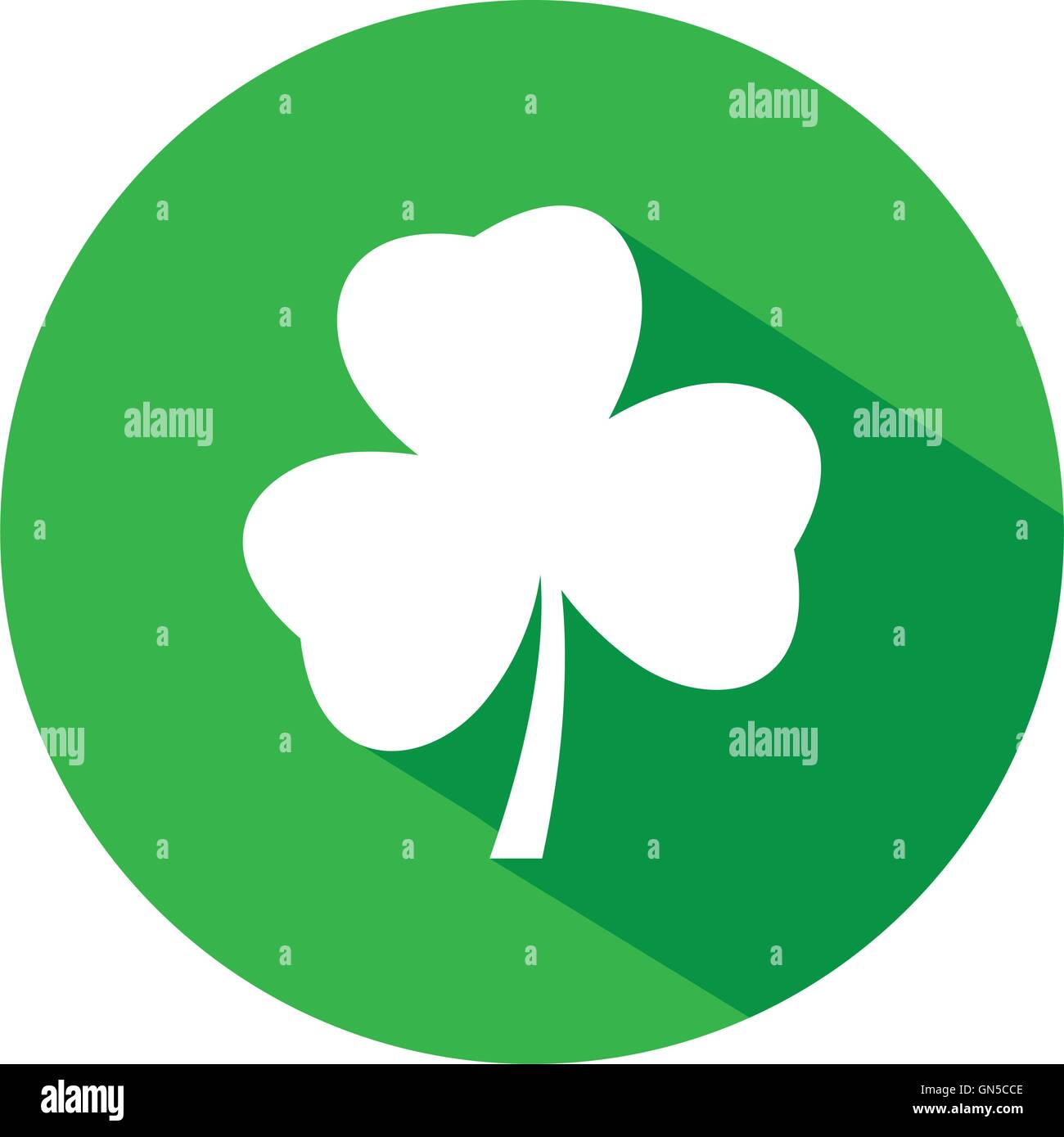 Vector Shamrock Icon Stock Vector Image & Art - Alamy