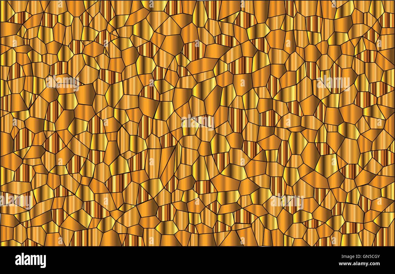 Random Gold Mosaic Background Stock Vector Image & Art - Alamy