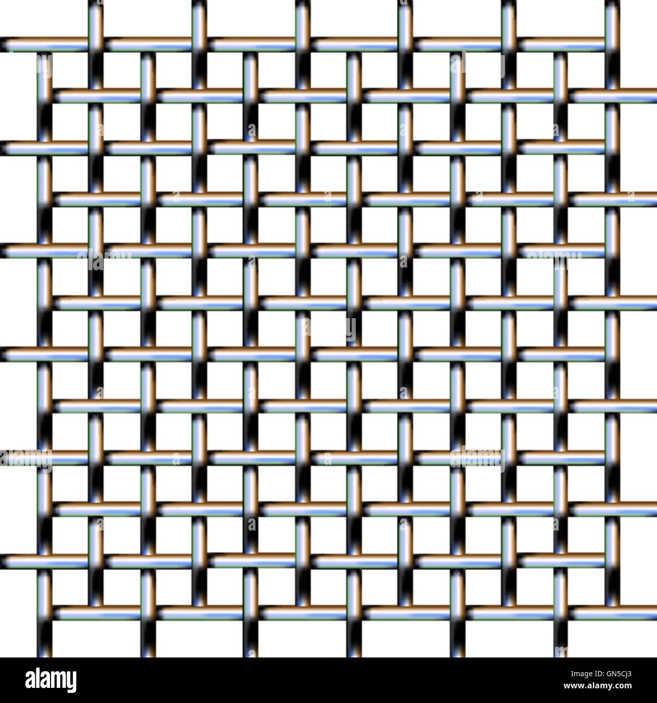 Wire mesh grille Stock Vector Images - Alamy