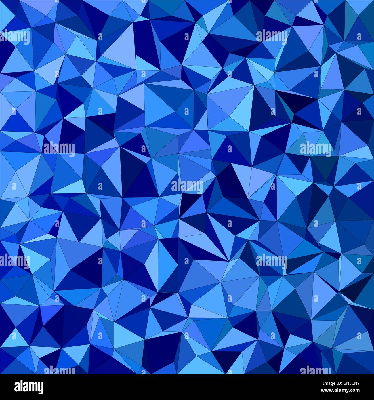 Blue irregular triangle mosaic background Stock Vector Image & Art - Alamy