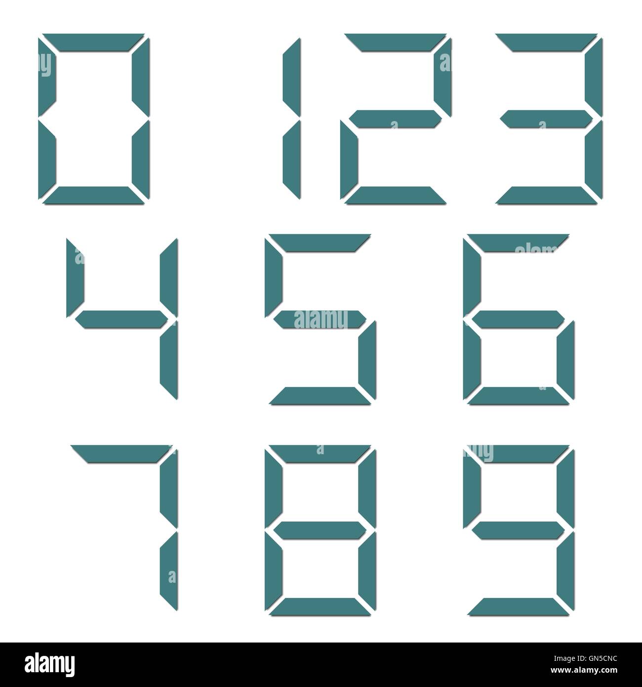 Number clock hi-res stock photography and images - Alamy
