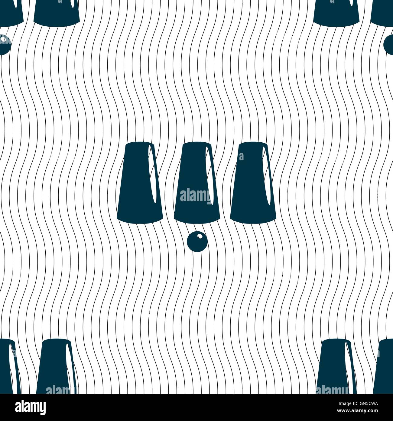 Three cups game Stock Vector Images - Alamy