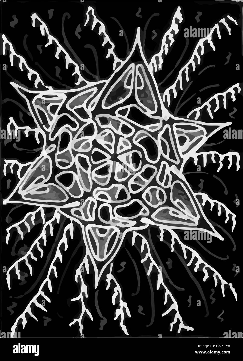 Underwater inhabitants of hand-drawing Stock Vector Image & Art - Alamy