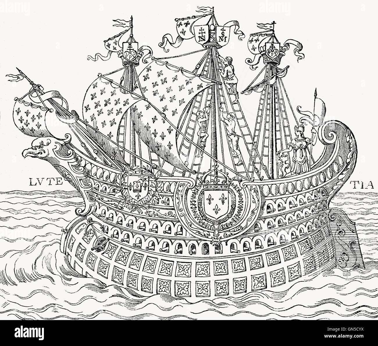 16th century trade ships hi-res stock photography and images - Alamy
