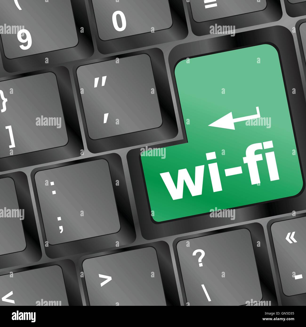 Wifi Symbol Blue High Resolution Stock Photography and Images - Alamy