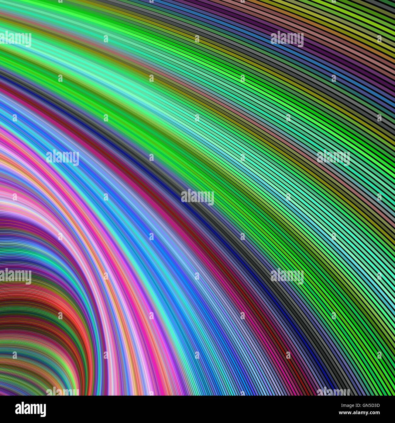 Striped vortex - colorful fractal background Stock Vector Image & Art ...