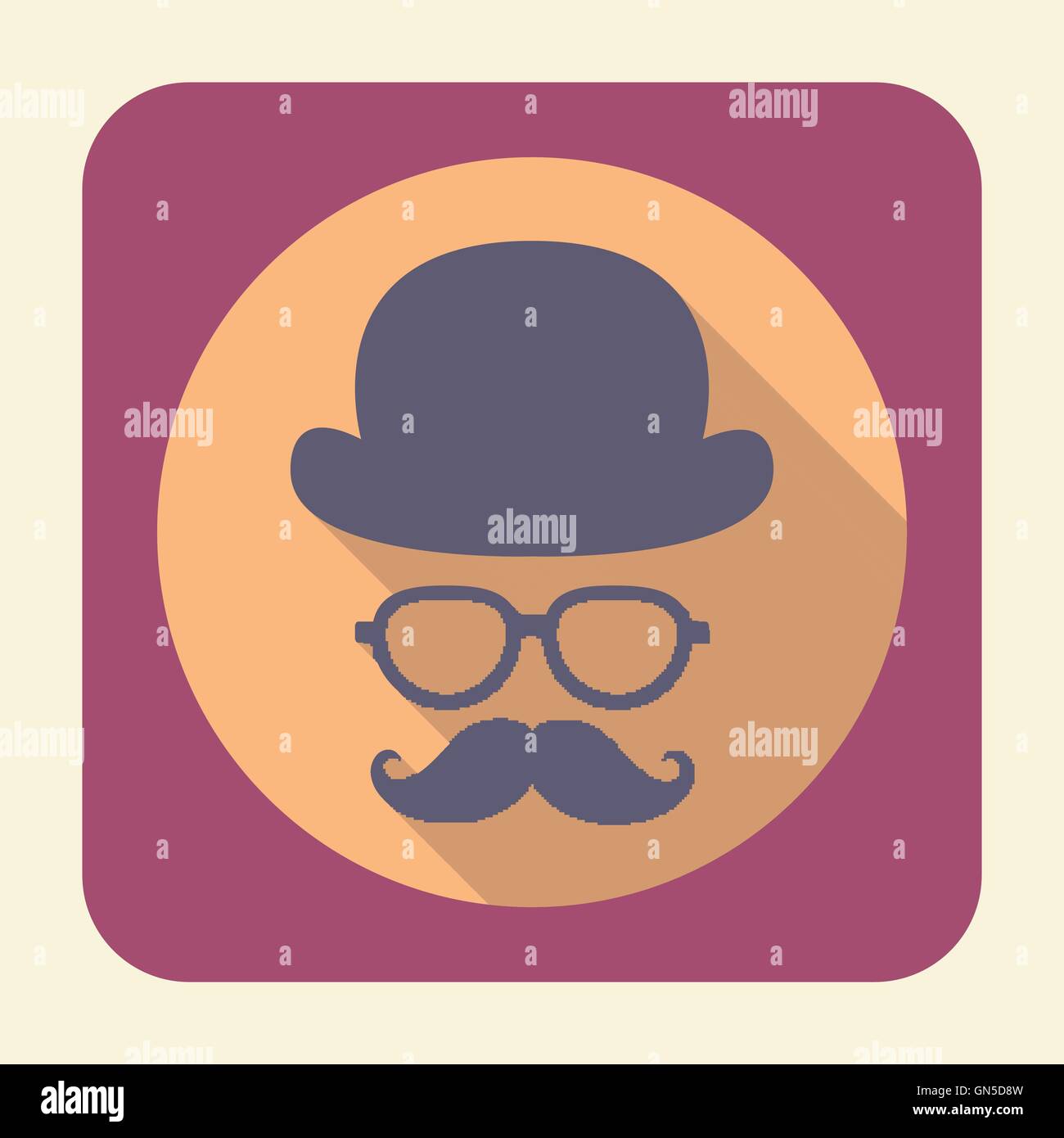 Gentleman flat icon Stock Vector Image & Art - Alamy