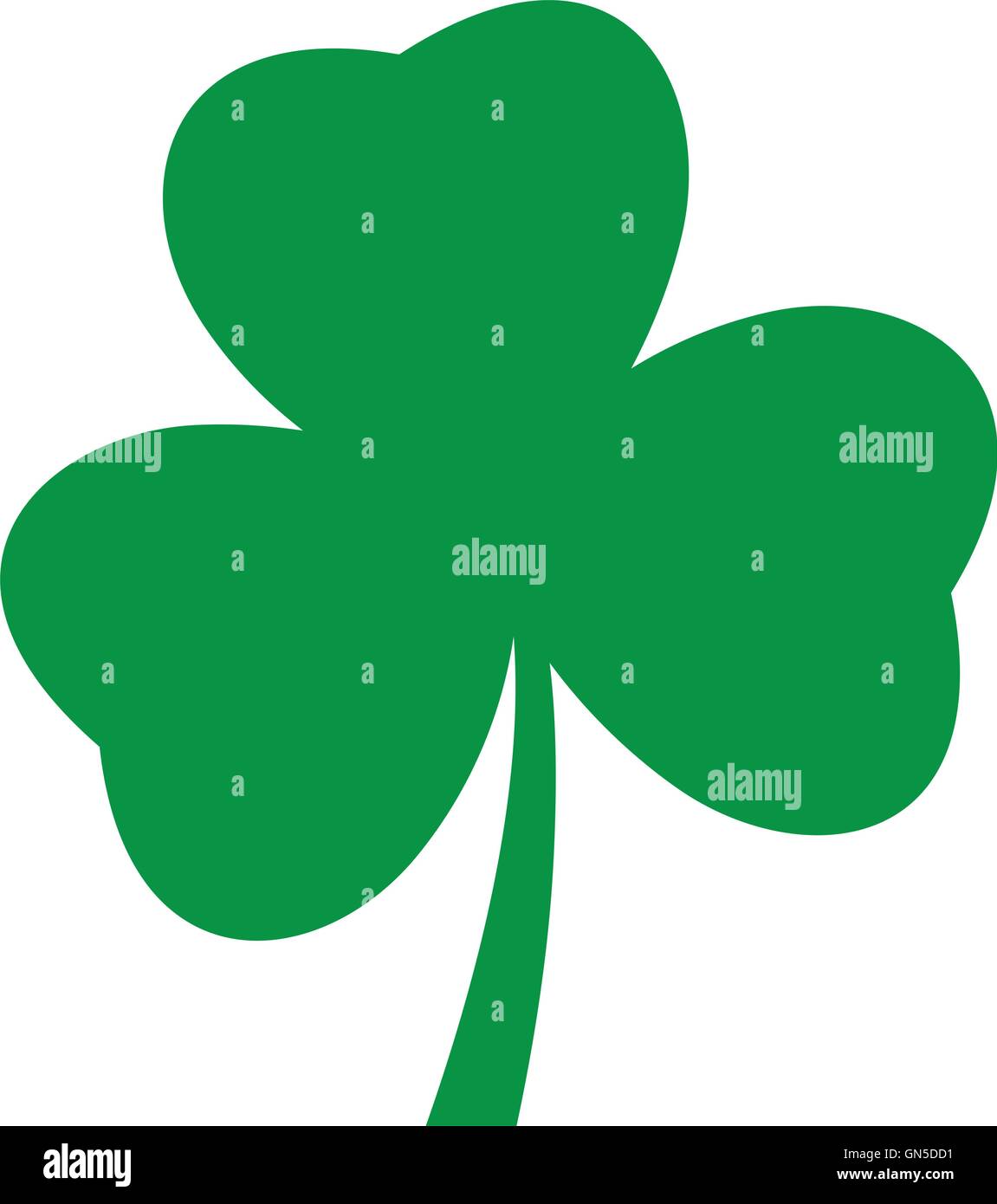 Vector Shamrock Icon Stock Vector Image & Art - Alamy