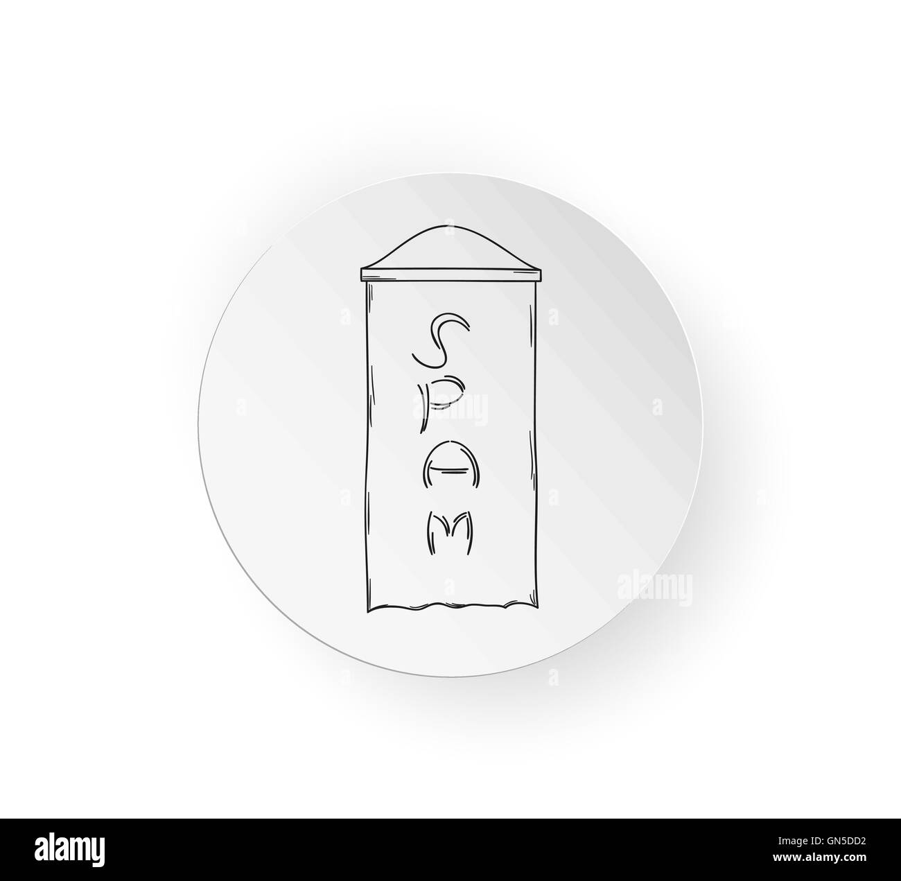 Spam symbol Black and White Stock Photos & Images - Alamy