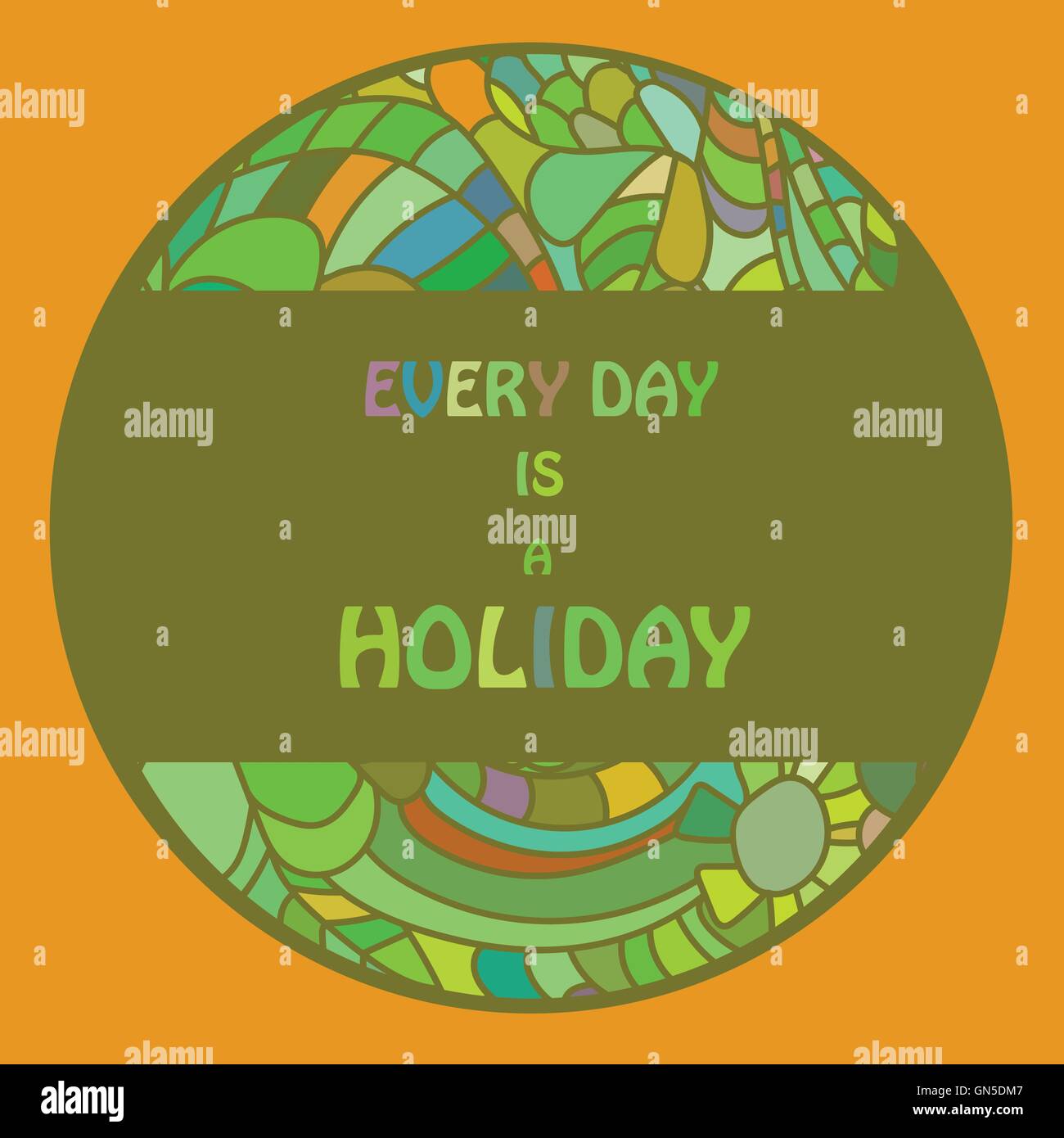 Cute card template in blue colors. Stylish romantic card template with ...