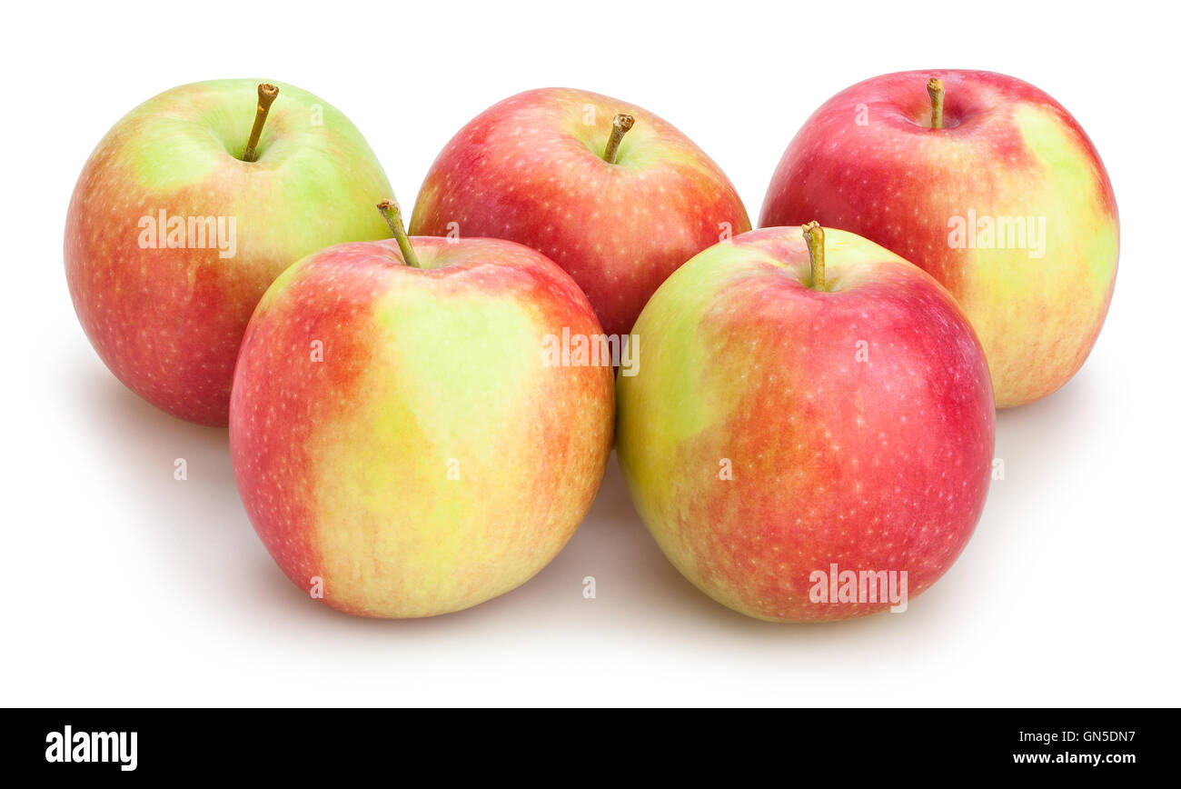 Five organic apples hi-res stock photography and images - Alamy