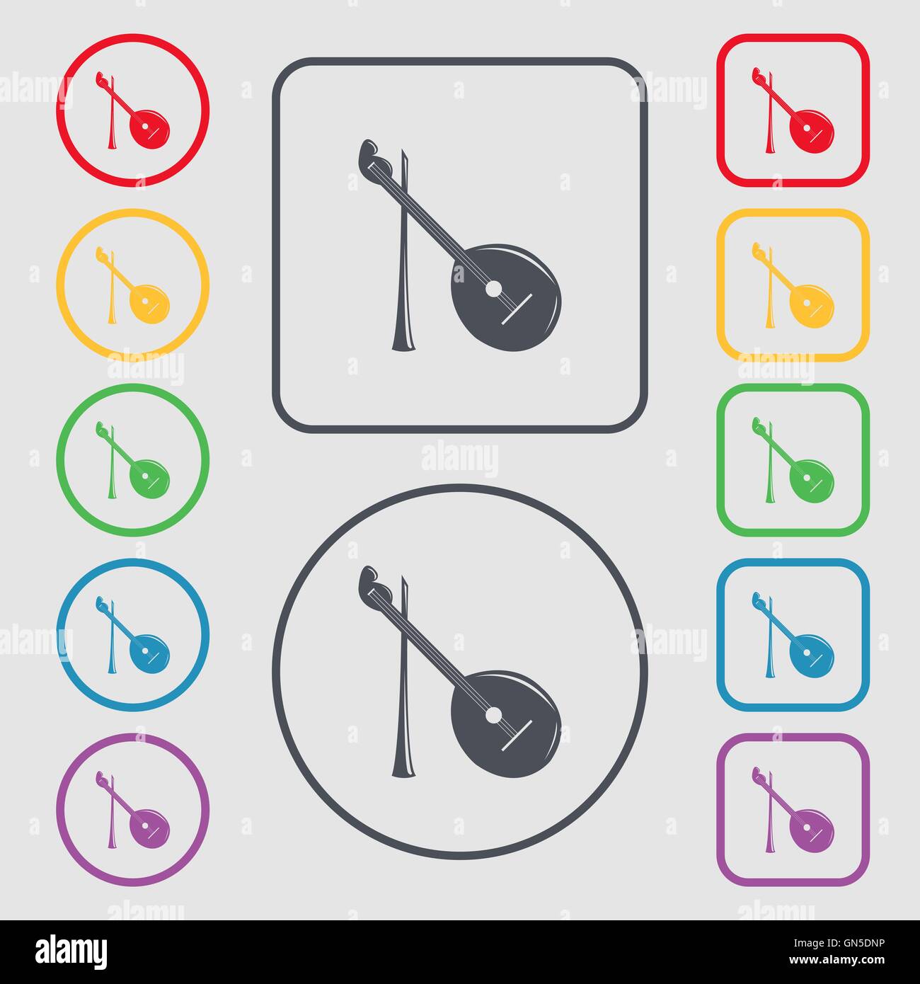 Balalaika 3d Stock Vector Images - Alamy