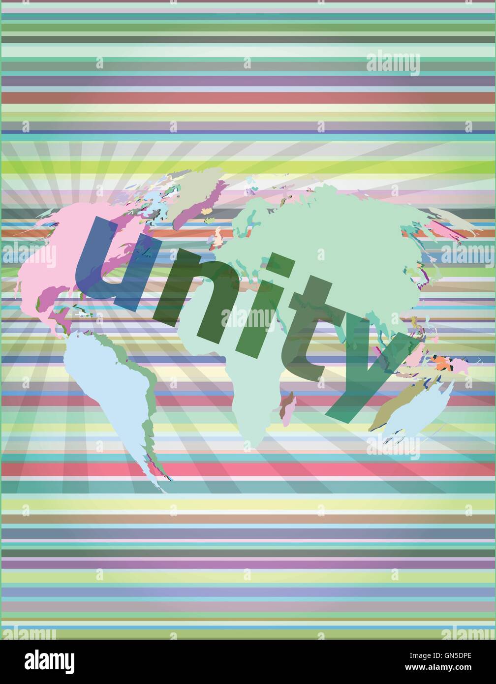 Unity display Stock Vector Images - Alamy