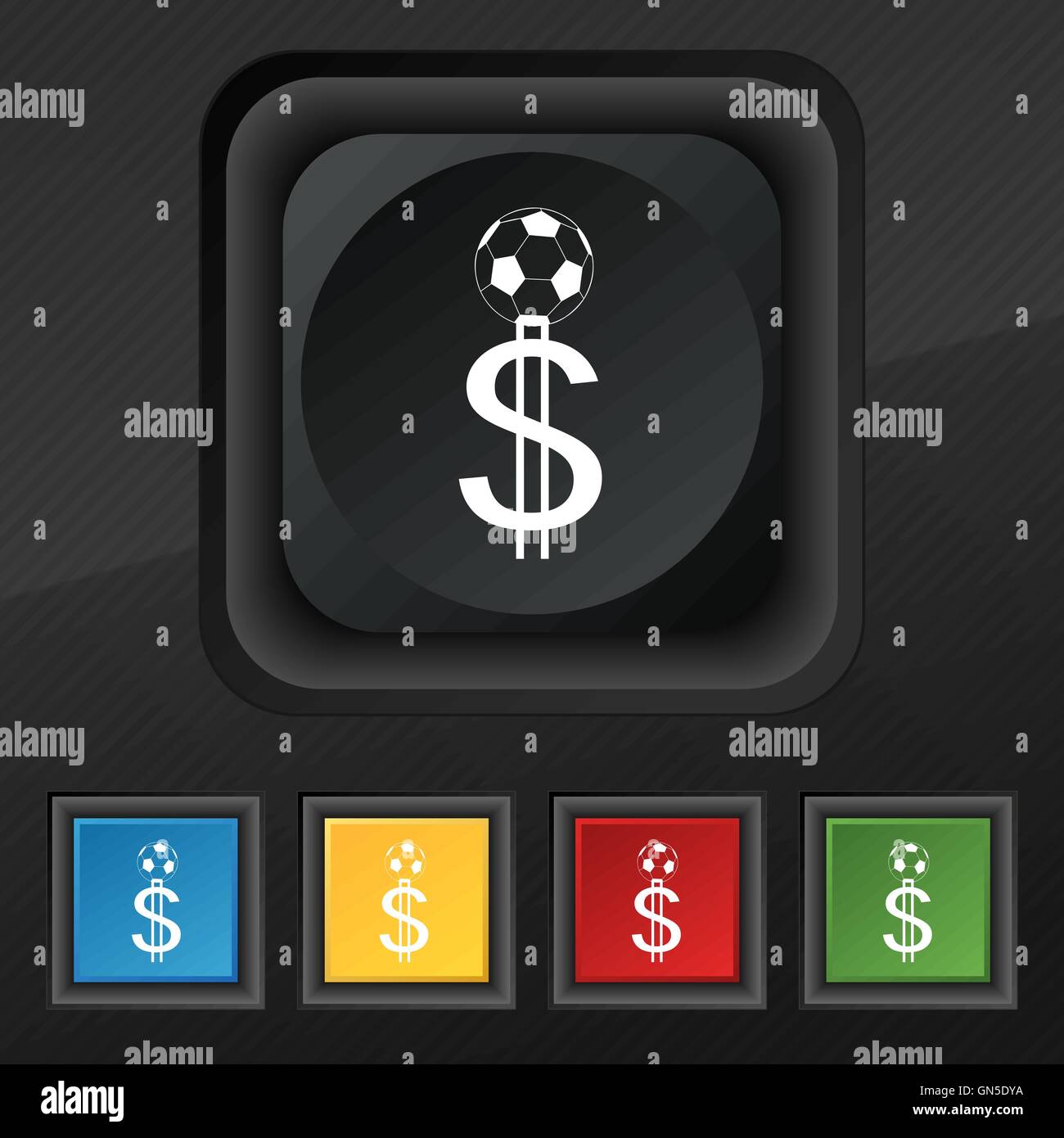 Stylish man football Stock Vector Images - Alamy