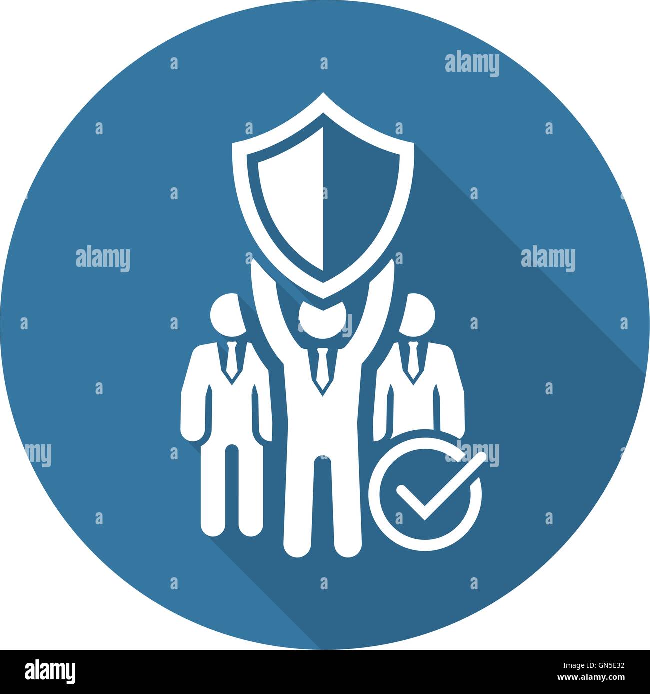 Private Security Icon. Flat Design Stock Vector Image & Art - Alamy