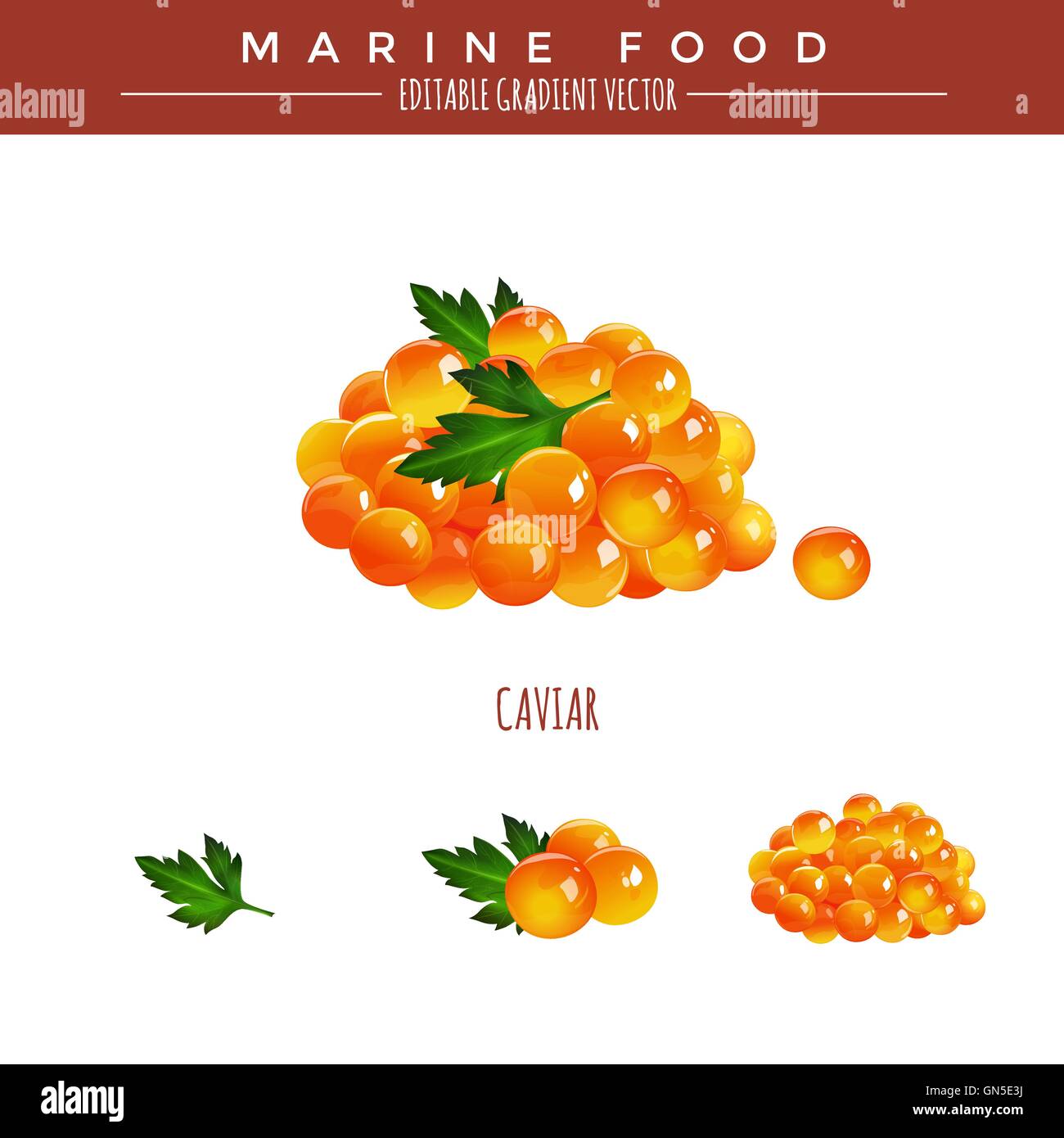 Fish caviar Stock Vector Images - Alamy