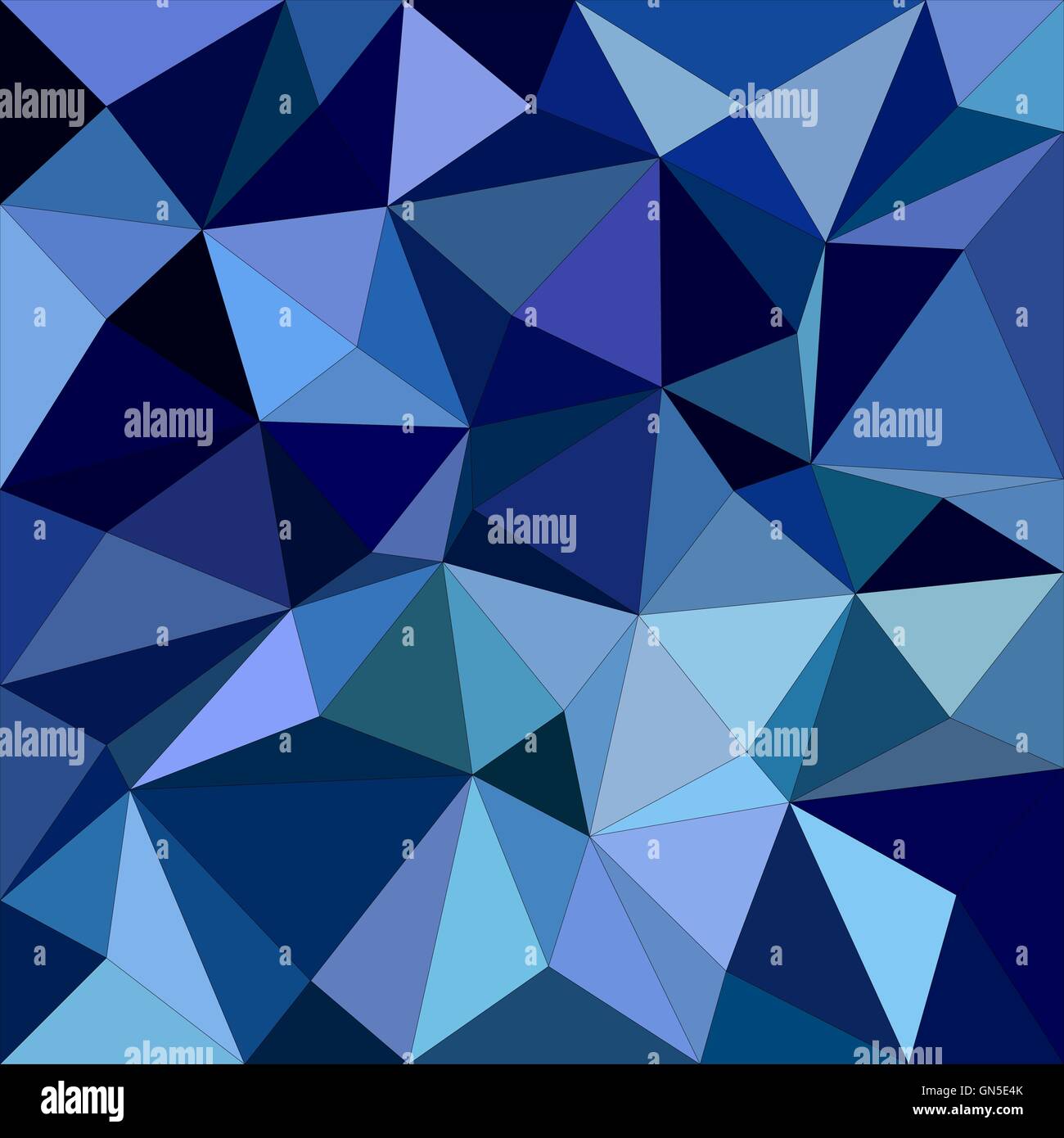 Blue polygon mosaic tile Stock Vector Images - Alamy