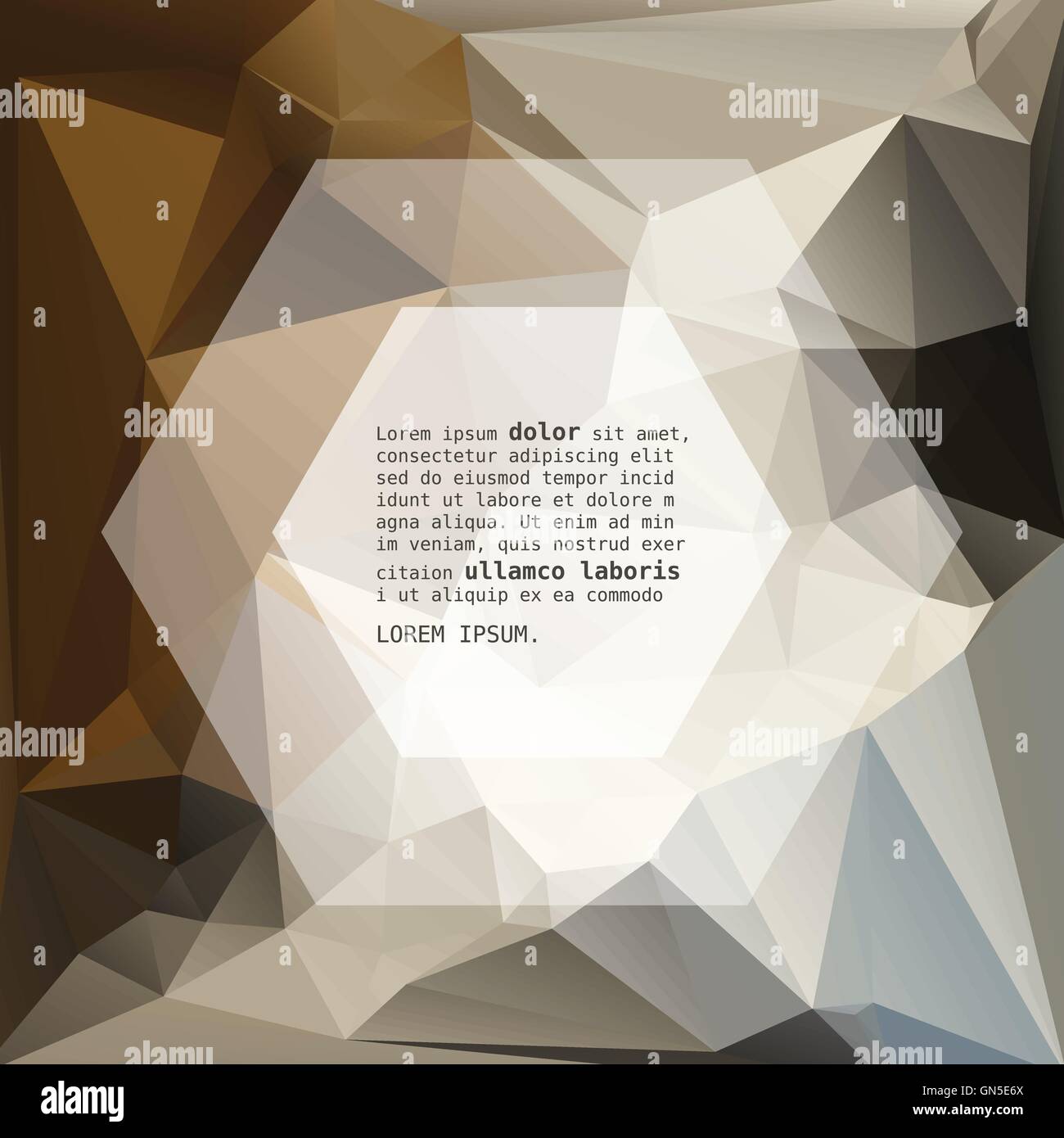 Geometric Triangular Abstract Vector Background Stock Vector Image ...