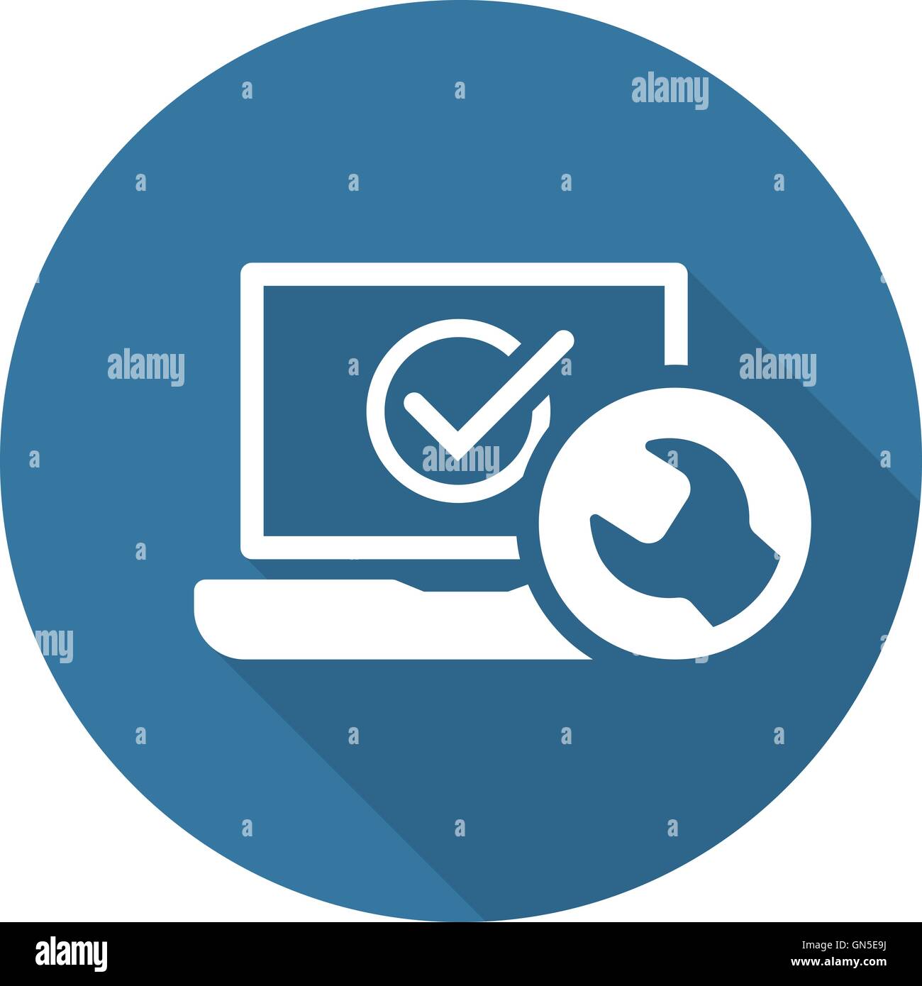 Laptop repair Stock Vector Images - Alamy