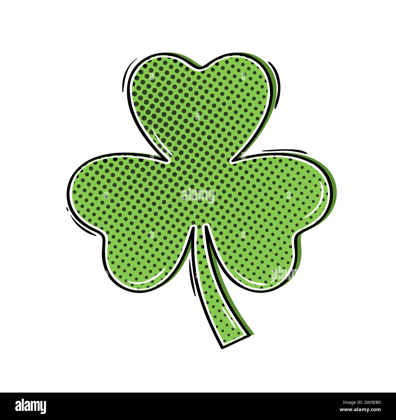 Texture clover flower Cut Out Stock Images & Pictures - Alamy
