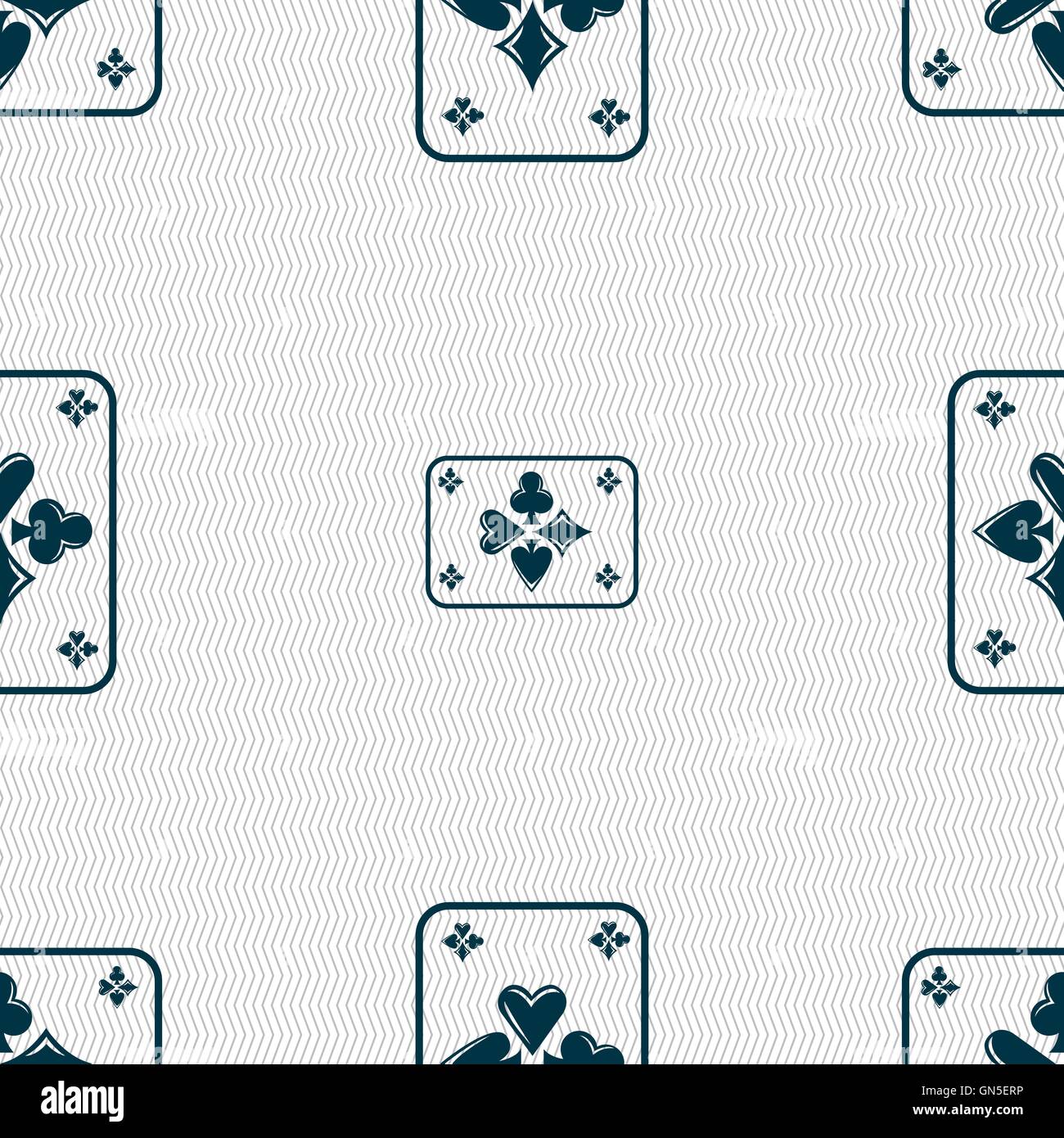 Playing card texture Stock Vector Images - Alamy