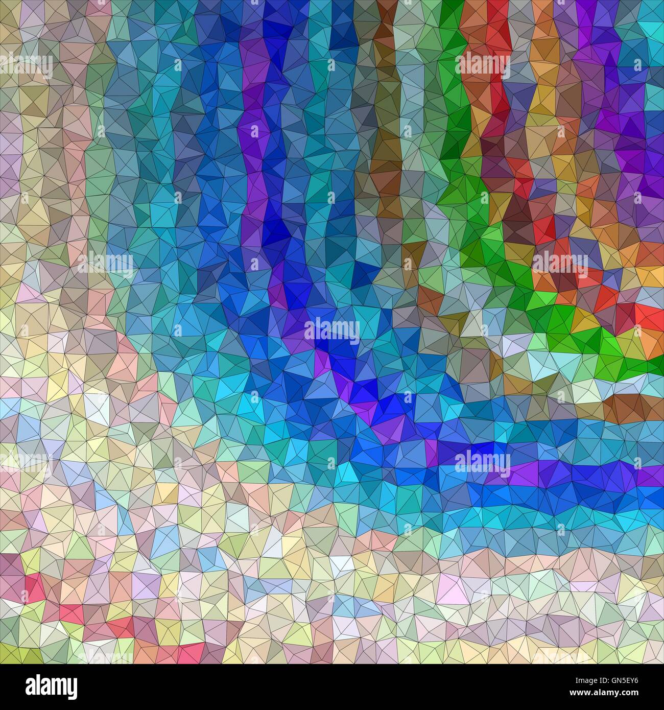 Colorful irregular triangle mosaic background Stock Vector Image & Art ...