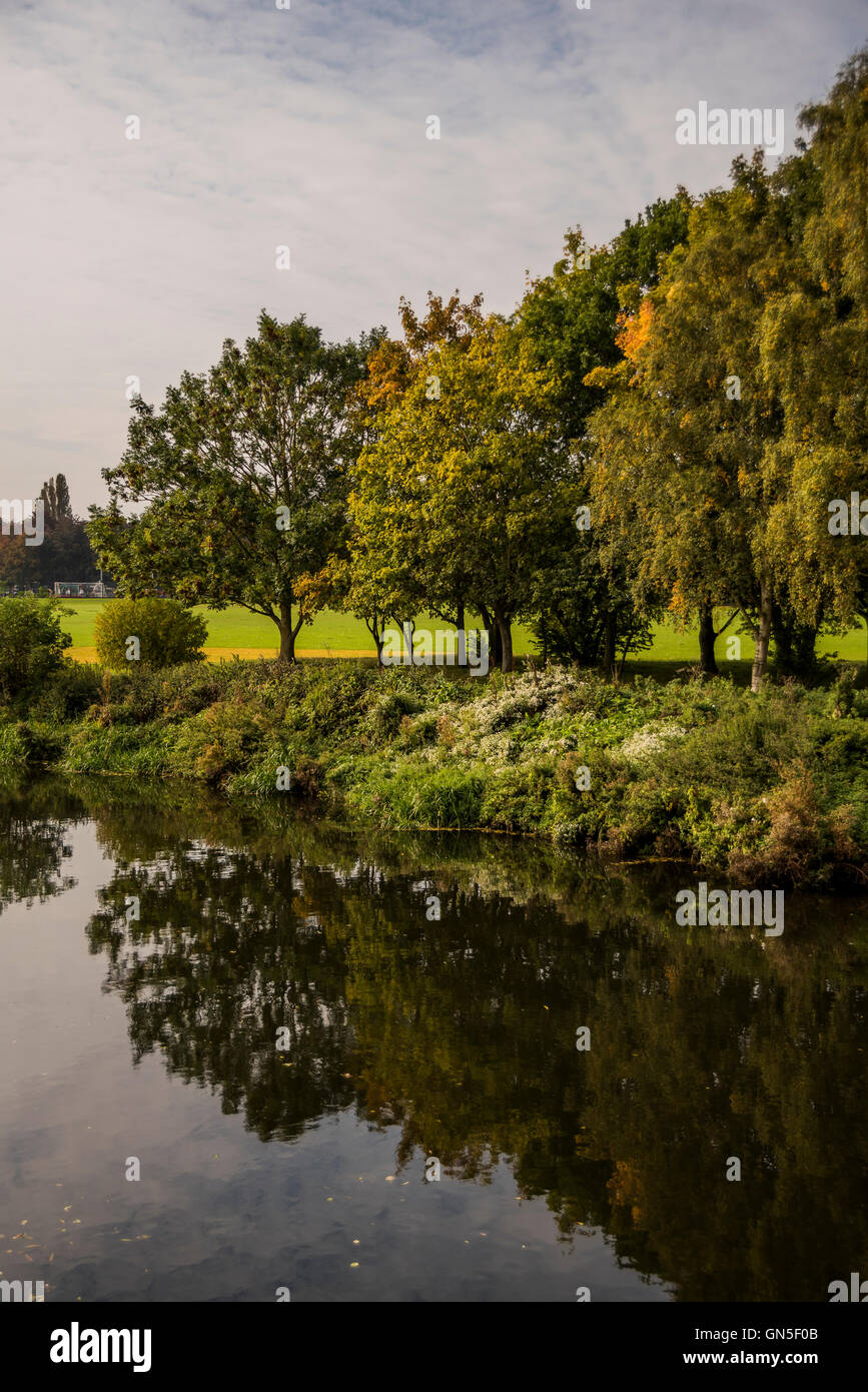 river, avon, uk, warwick, england, warwickshire, city, town, county ...