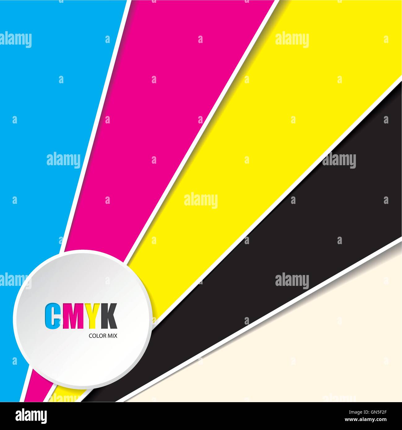 Cmyk circle hi-res stock photography and images - Alamy
