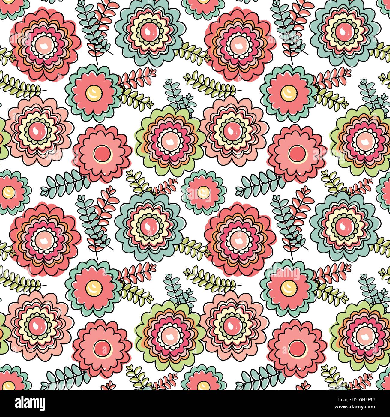 Floral seamless texture hi-res stock photography and images - Alamy