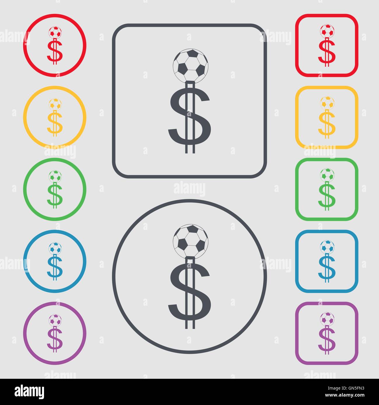 betting on football, Money Collector, bookmaker icon sign. symbol on ...